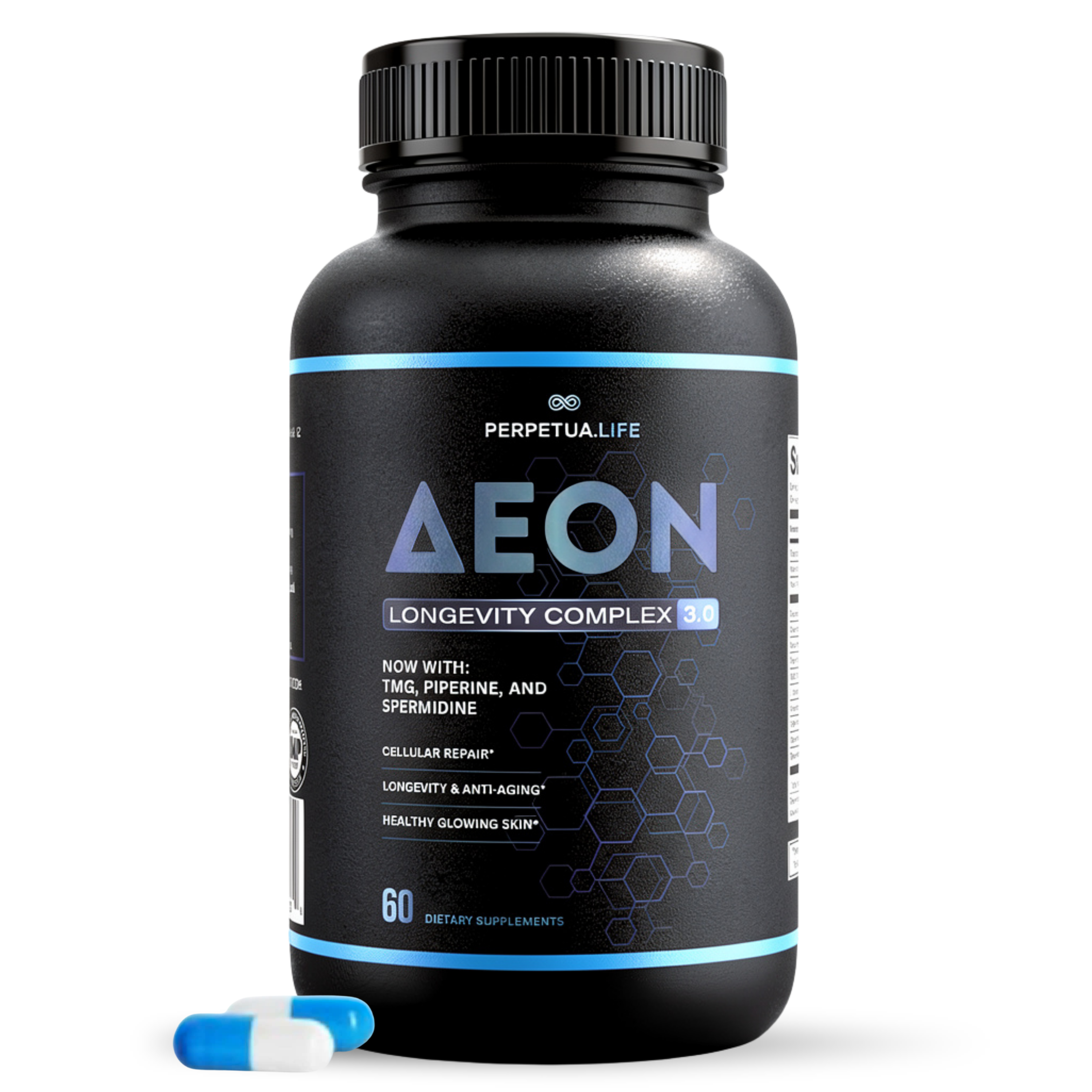 Anti-Aging Supplement NAD+ Complex AEON with Nicotinamide, Fisetin ...
